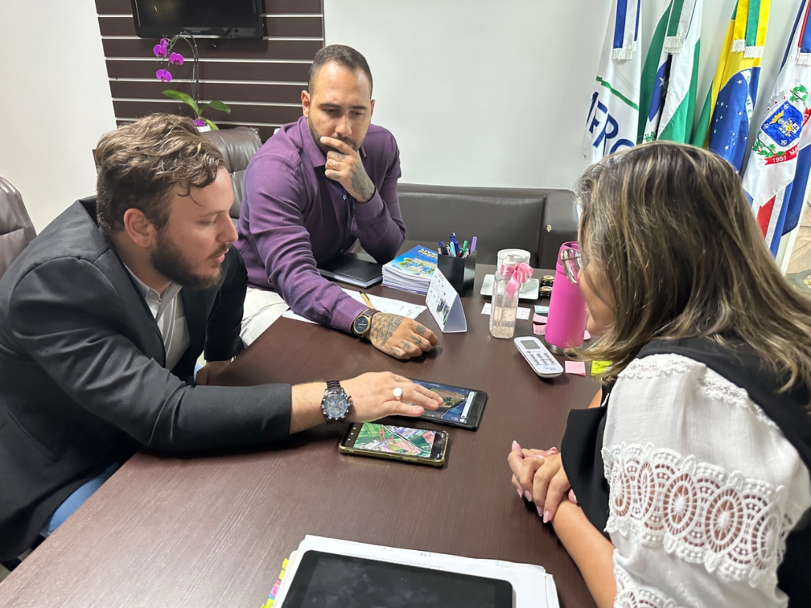 Sarandi e Marialva discutem projetos para melhorar a vida da população ...